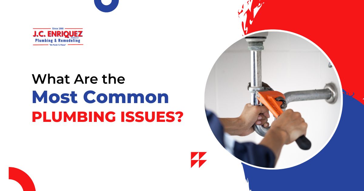 What Are the Most Common Plumbing Issues?